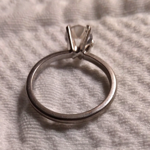 Uncas | Jewelry | Vintage Uncas Moissanite Engagement Ring Size 7 ...